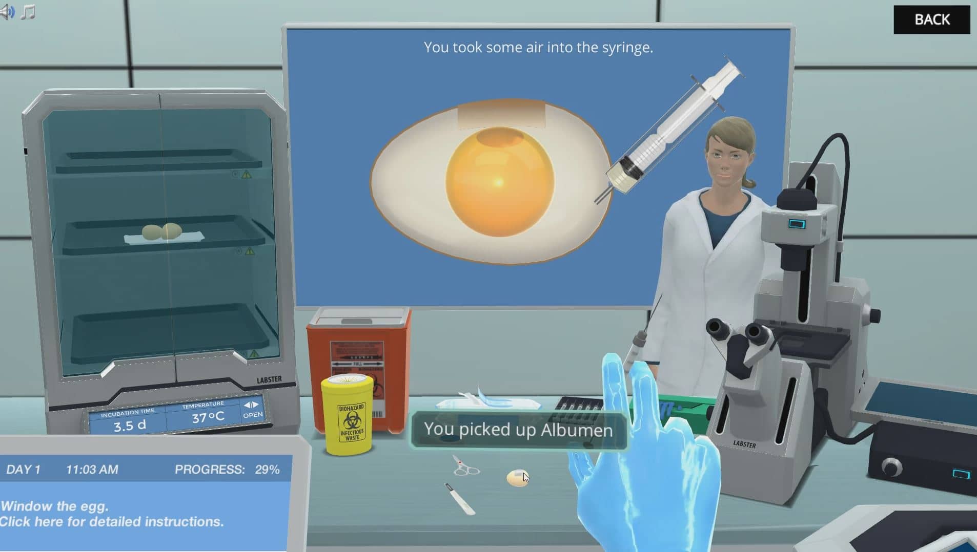 Virtual Lab: Embryology Simulation Virtual Lab | Labster